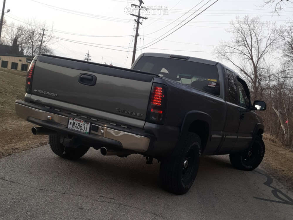 2000 Chevrolet Silverado 1500 with 16x8 12 American Racing Ar-767 and ...