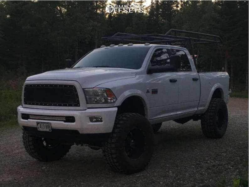 2012 Ram 2500 with 20x10 -19 BMF Novakane and 40/15.5R20 Federal ...