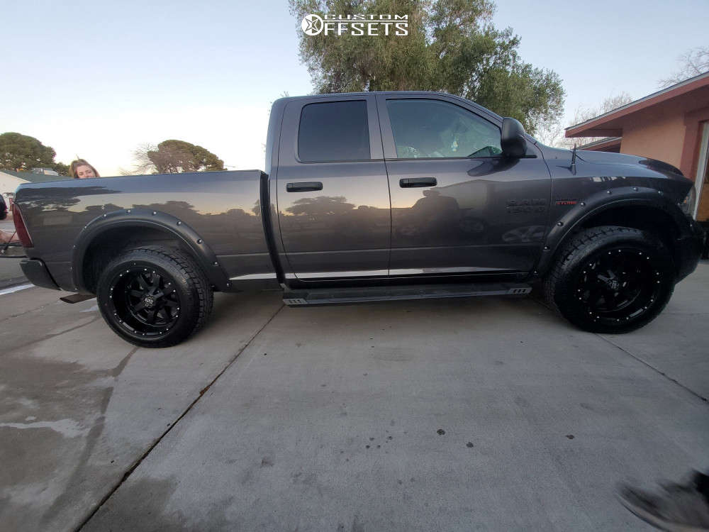2018 Ram 1500 with 20x10 -24 Pure Grit Grit and 275/60R20 Ironman All ...