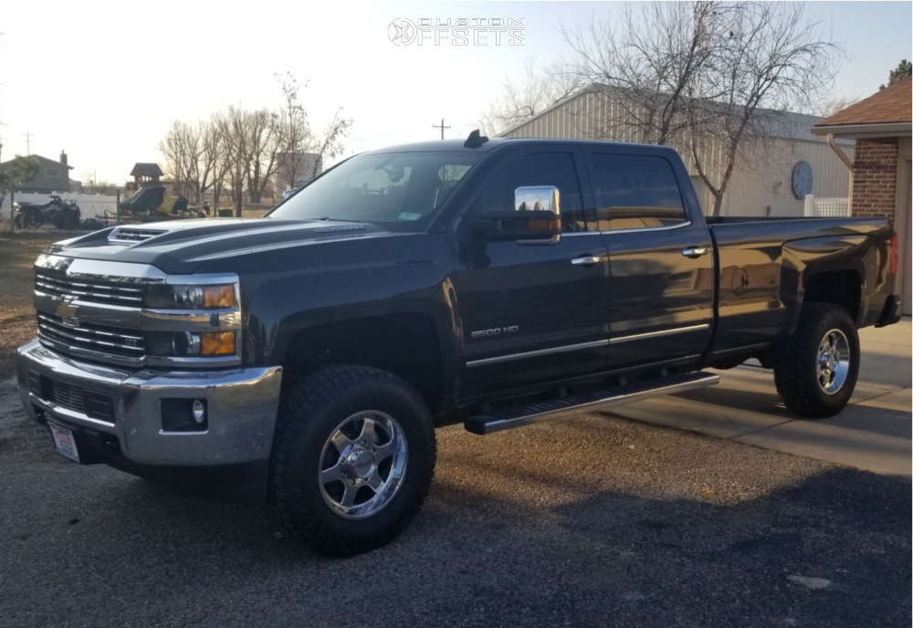 2019 Chevrolet Silverado 2500 HD with 18x9 12 American Racing Ar926 and ...
