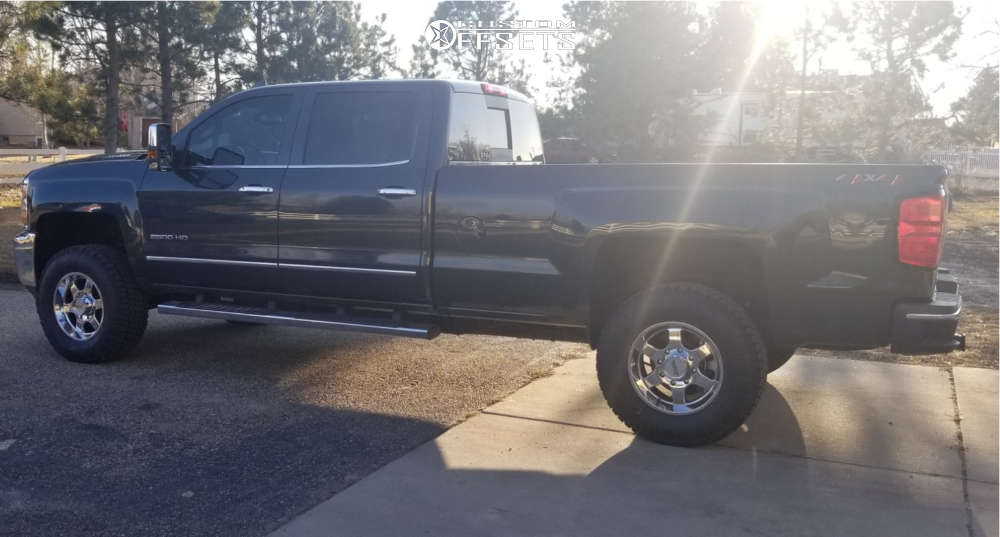 2019 Chevrolet Silverado 2500 HD with 18x9 12 American Racing Ar926 and ...