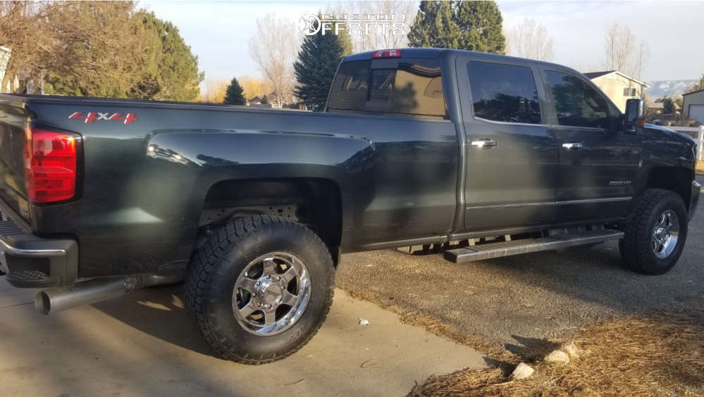 2019 Chevrolet Silverado 2500 HD with 18x9 12 American Racing Ar926 and ...