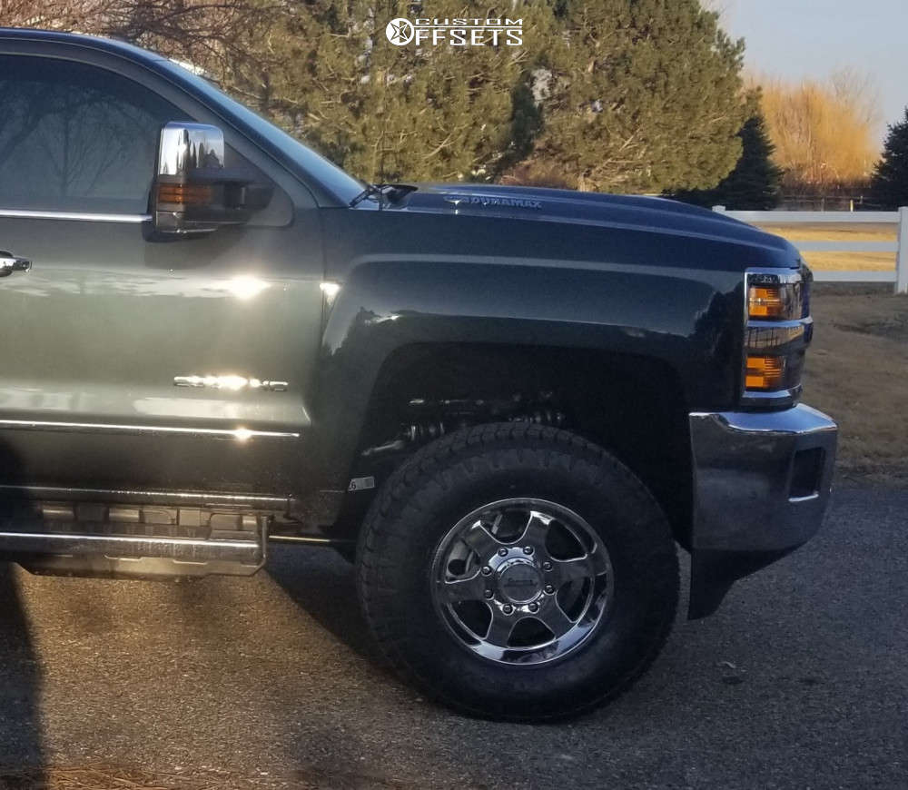 2019 Chevrolet Silverado 2500 HD with 18x9 12 American Racing Ar926 and ...