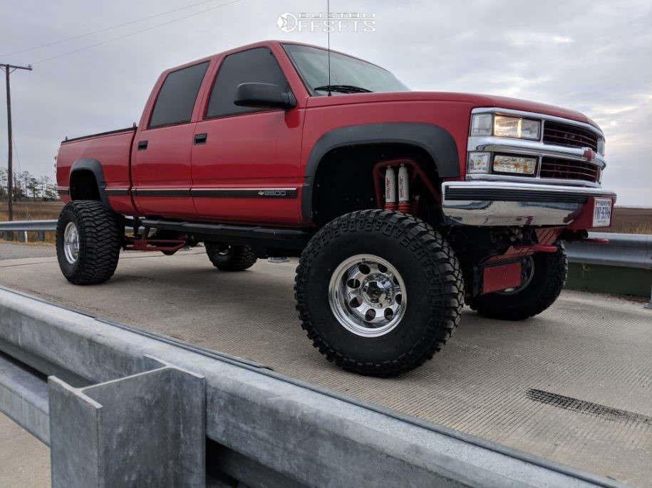 1999 Chevrolet K2500 with 16x12 -50 Mickey Thompson Classic Iii and 375 ...