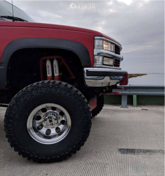 1999 Chevrolet K2500 with 16x12 -50 Mickey Thompson Classic Iii and 375 ...