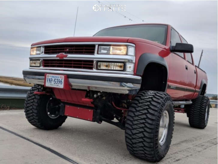 1999 Chevrolet K2500 with 16x12 -50 Mickey Thompson Classic Iii and 375 ...