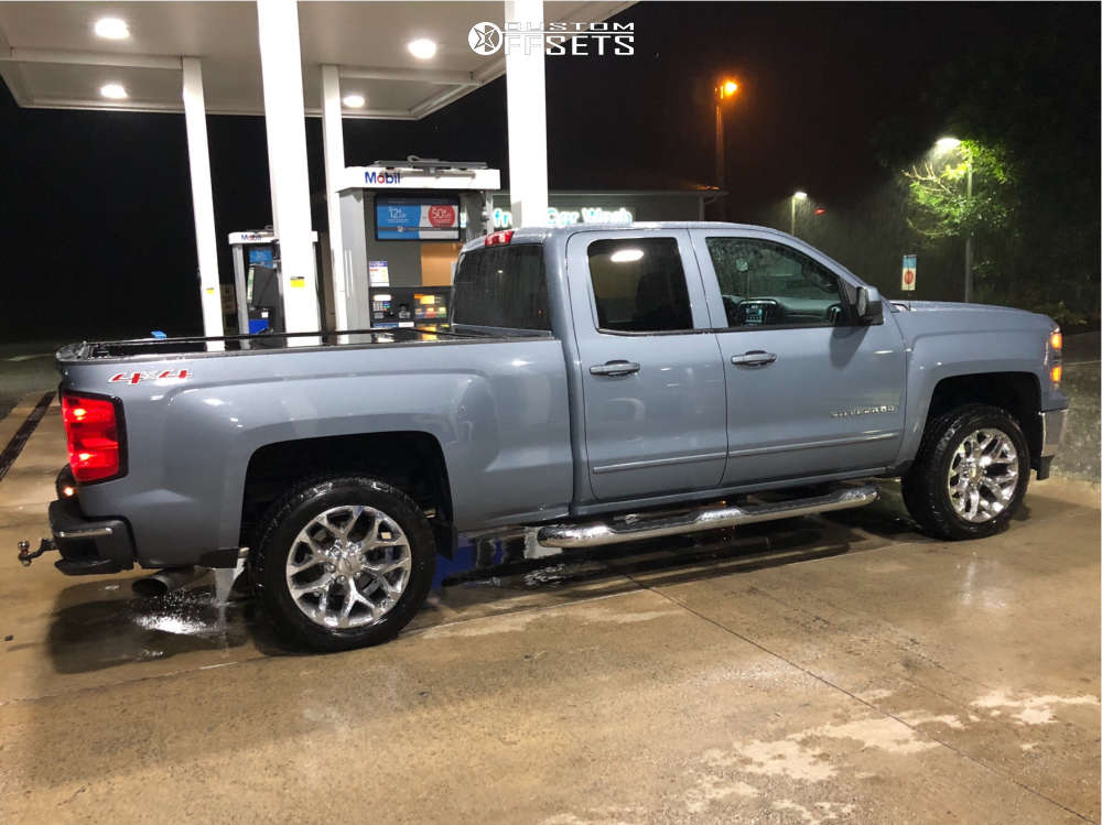 2015 Chevrolet Silverado 1500 with 20x9 24 OE Performance 176 and 275 ...