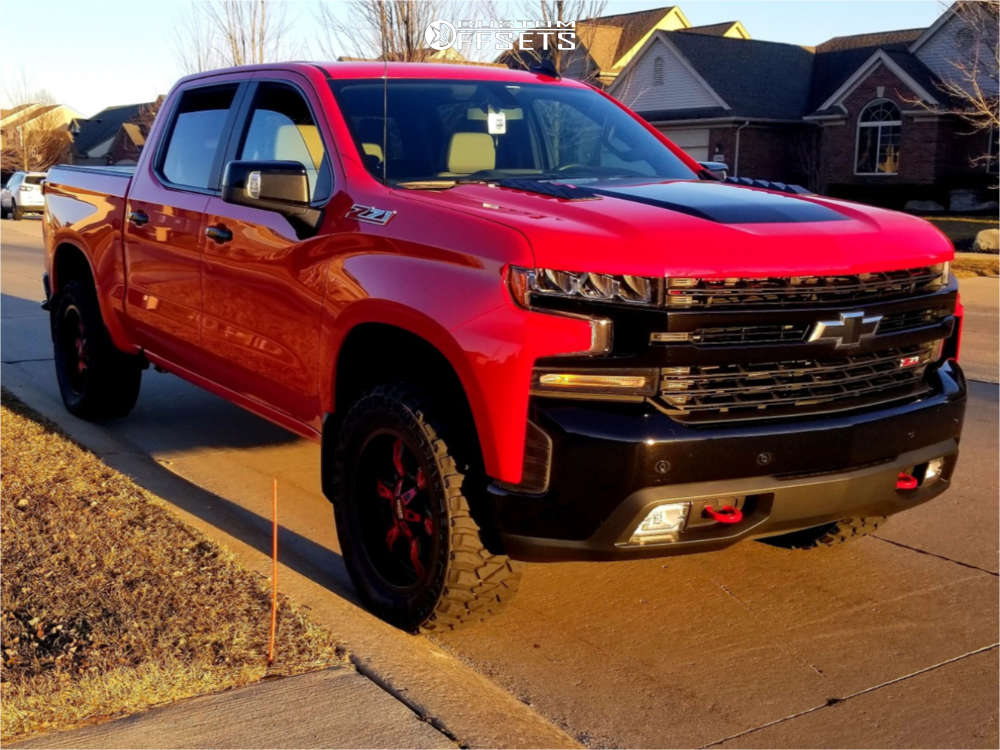 2019 Chevrolet Silverado 1500 with 20x9 0 Moto Metal Mo969 and 305 ...