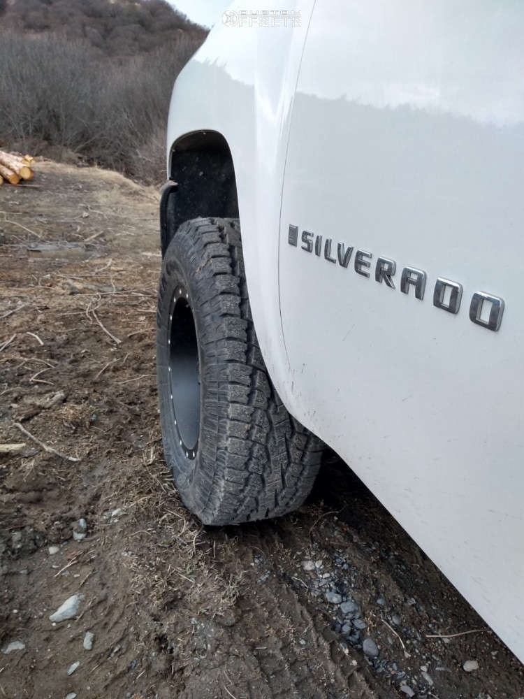 2008 Chevrolet Silverado 1500 with 17x9 -12 Dropstars 645b and 285 ...