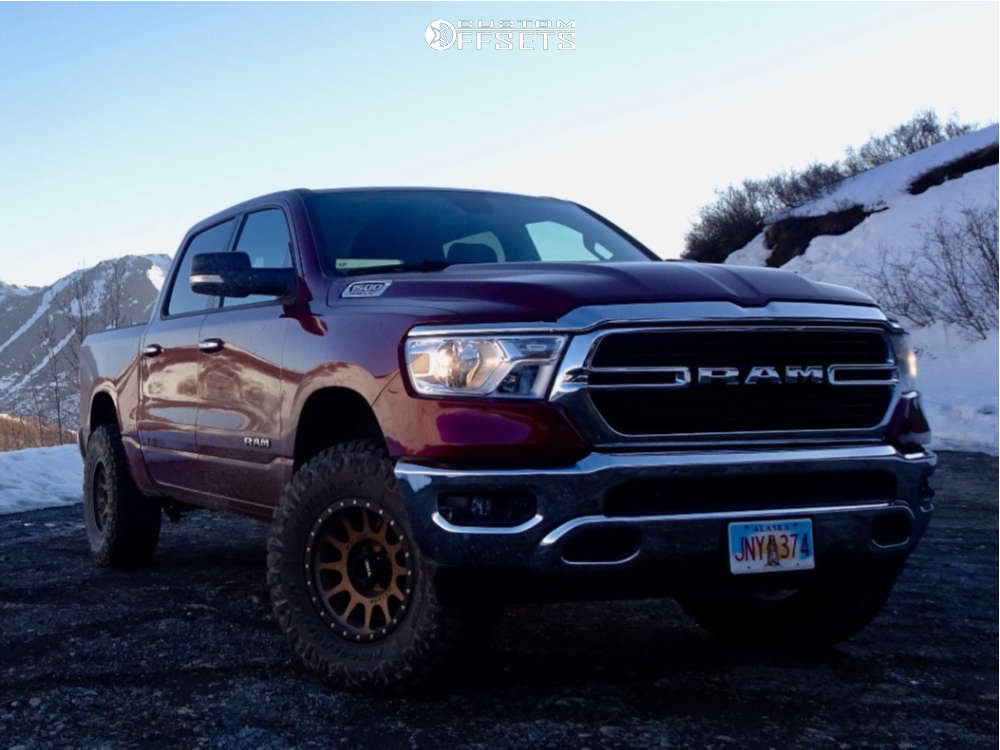 2019 Ram 1500 with 18x9 -12 Method Nv and 35/12.5R18 Nitto Ridge ...