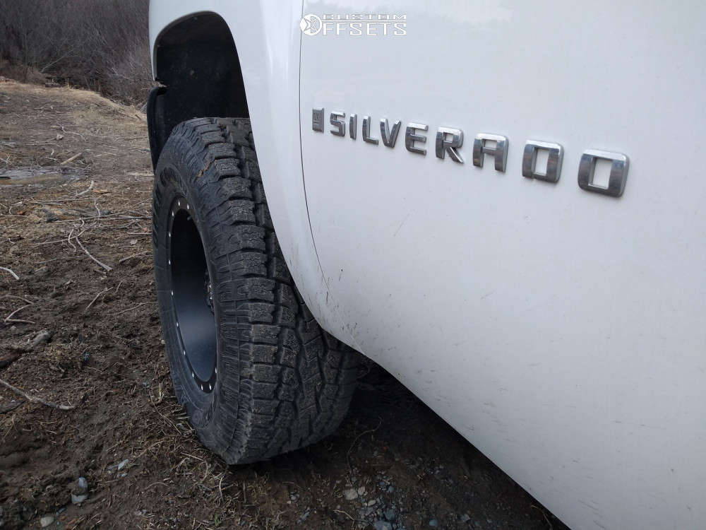 2008 Chevrolet Silverado 1500 with 17x9 -12 Dropstars 645b and 285 ...