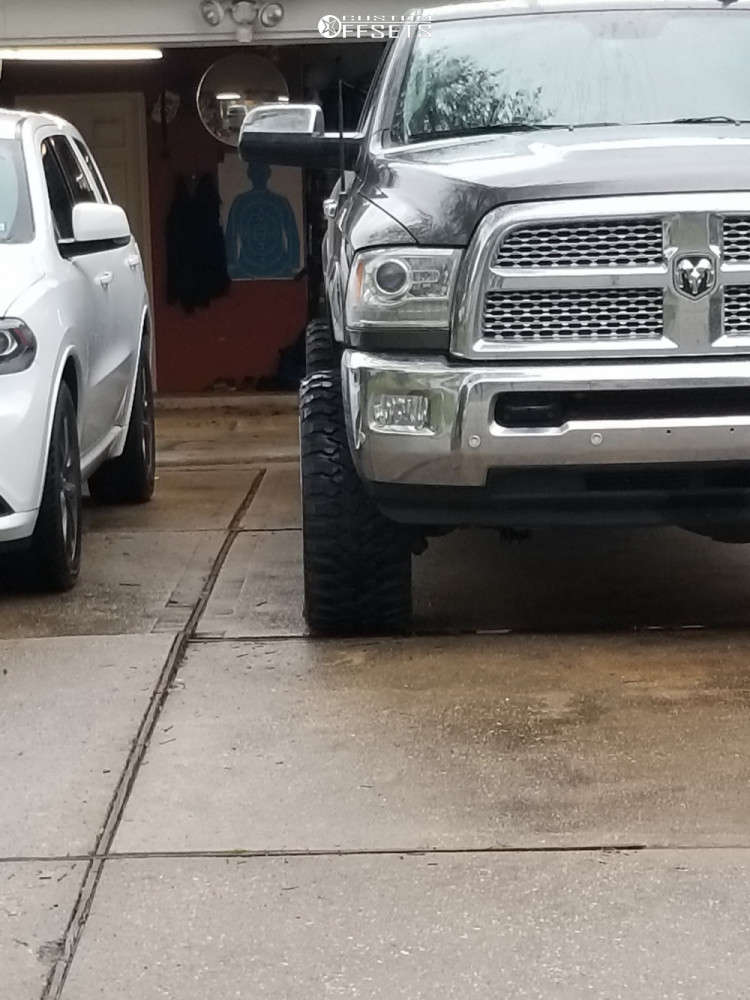 2016 Ram 2500 with 24x12 -51 Fuel Forged FF09 and 33/12.5R24 RBP ...