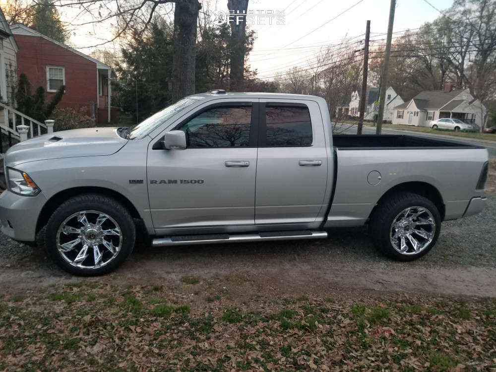 2012 Ram 1500 with 22x12 -44 Gear Off-Road Slayer and 305/45R22 Atturo ...