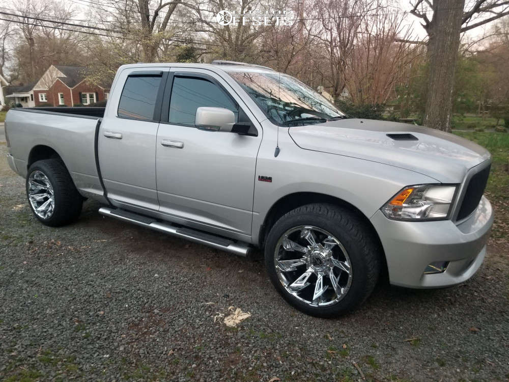 2012 Ram 1500 with 22x12 -44 Gear Off-Road Slayer and 305/45R22 Atturo ...