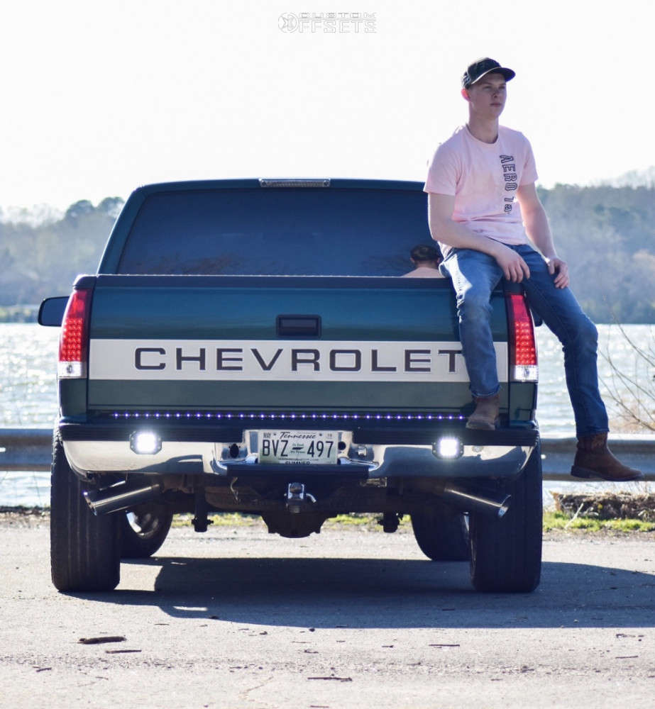 1997 Chevrolet C1500 with 20x9 -12 Red Dirt Road Rd06 and 265/50R20 ...