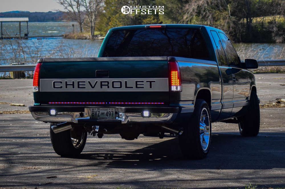 1997 Chevrolet C1500 with 20x9 -12 Red Dirt Road Rd06 and 265/50R20 ...