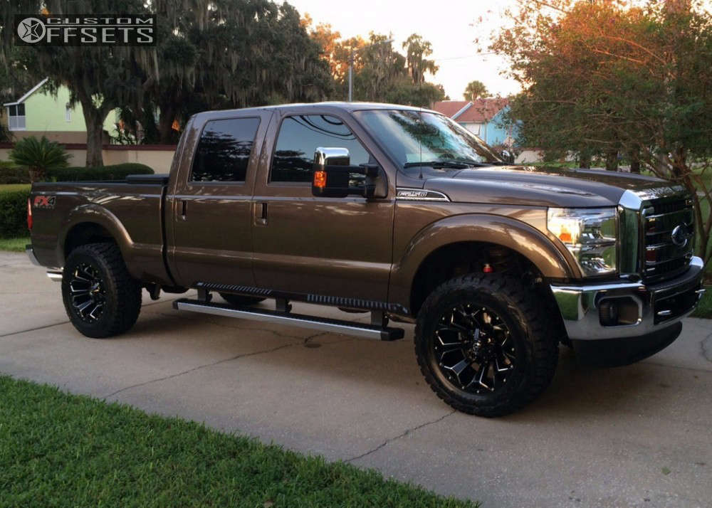 2016 Ford F-250 Super Duty with 20x10 -18 Fuel Assault and 35/12.5R20 ...