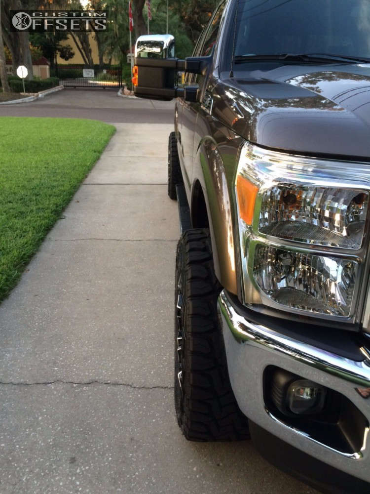 2016 Ford F-250 Super Duty with 20x10 -18 Fuel Assault and 35/12.5R20 ...