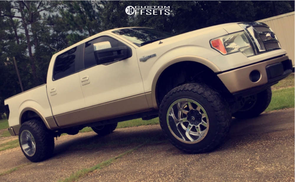 2011 Ford F-150 with 20x14 -76 Fuel Maverick D536 and 35/12.5R20 ...