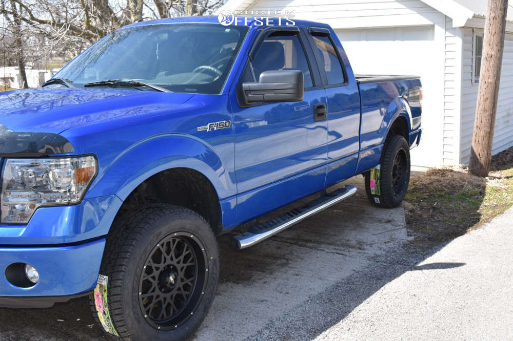 2014 Ford F-150 with 20x9 12 Vision Rocker and 275/60R20 Atturo Trail ...