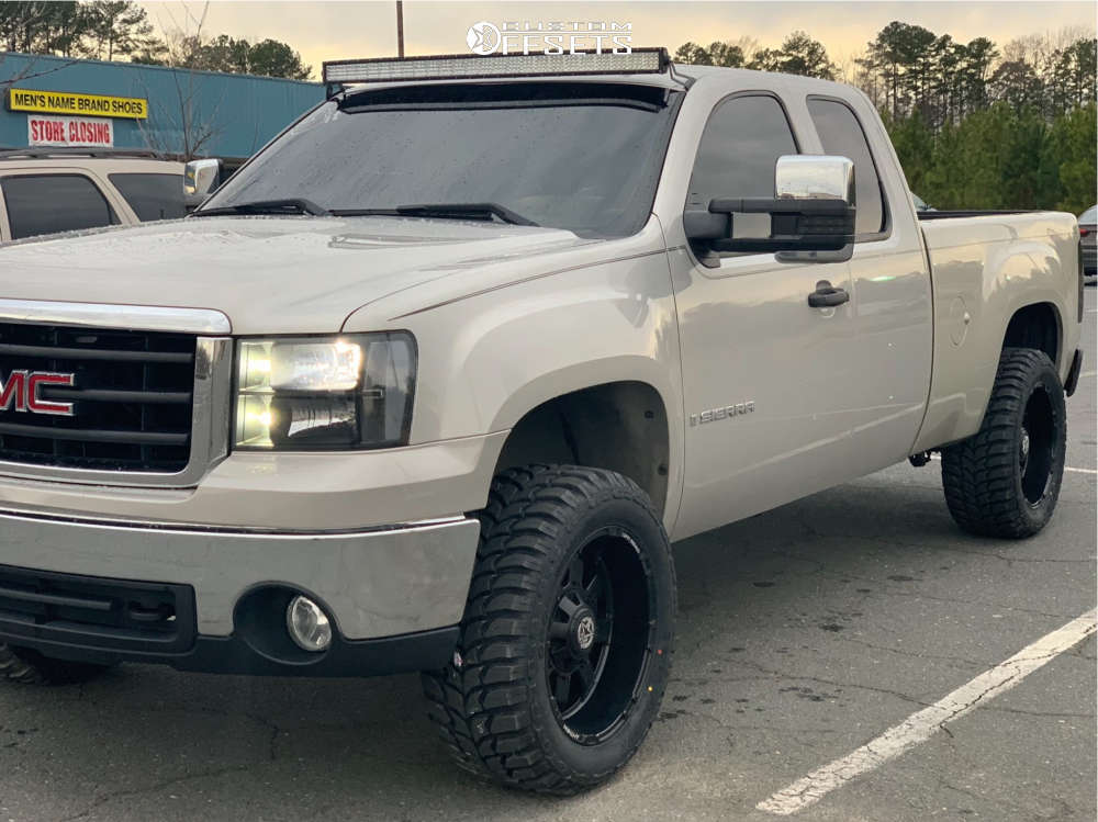 2008 GMC Sierra 1500 with 20x10 -24 Anthem Off-Road Defender and 33/12 ...