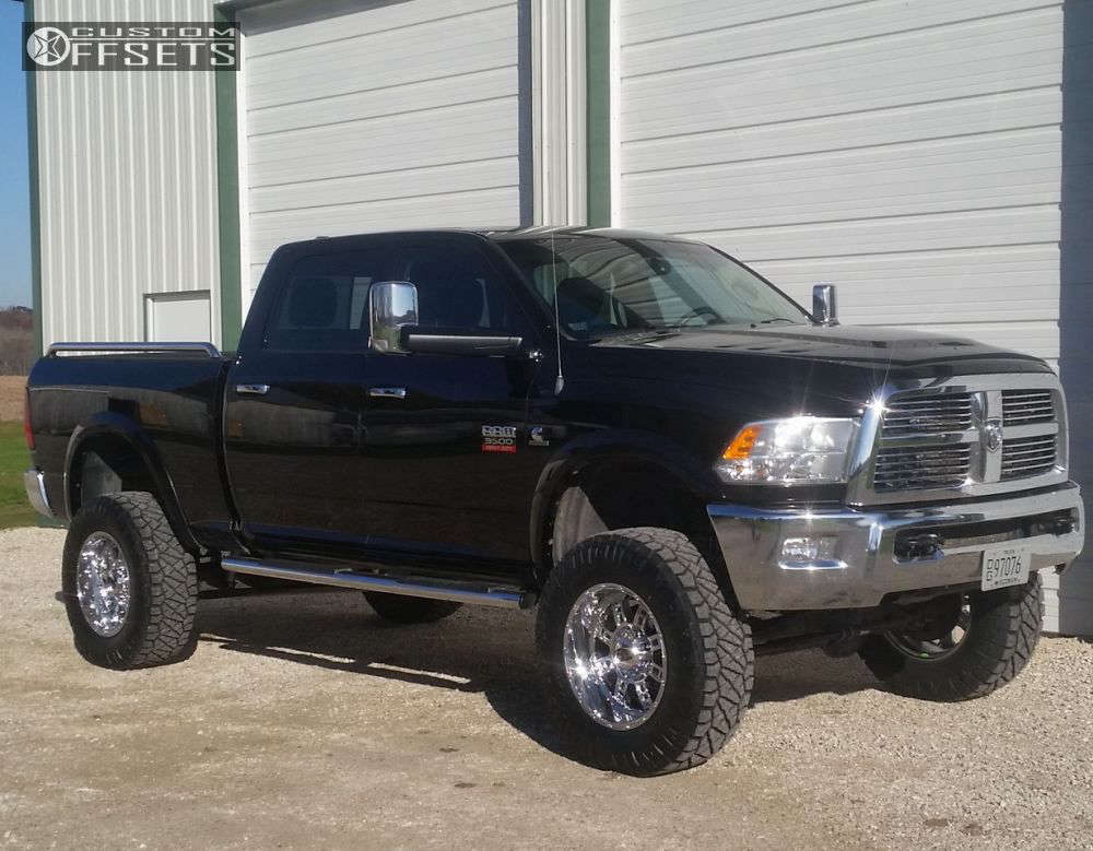 2012 Ram 3500 with 20x10 -24 XD XD809 and 37/12.5R20 Nitto Ridge ...