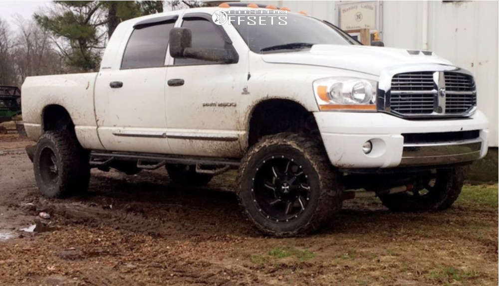 2006 Dodge Ram 2500 with 20x12 -44 Cali Offroad Twisted and 35/12.5R20 ...