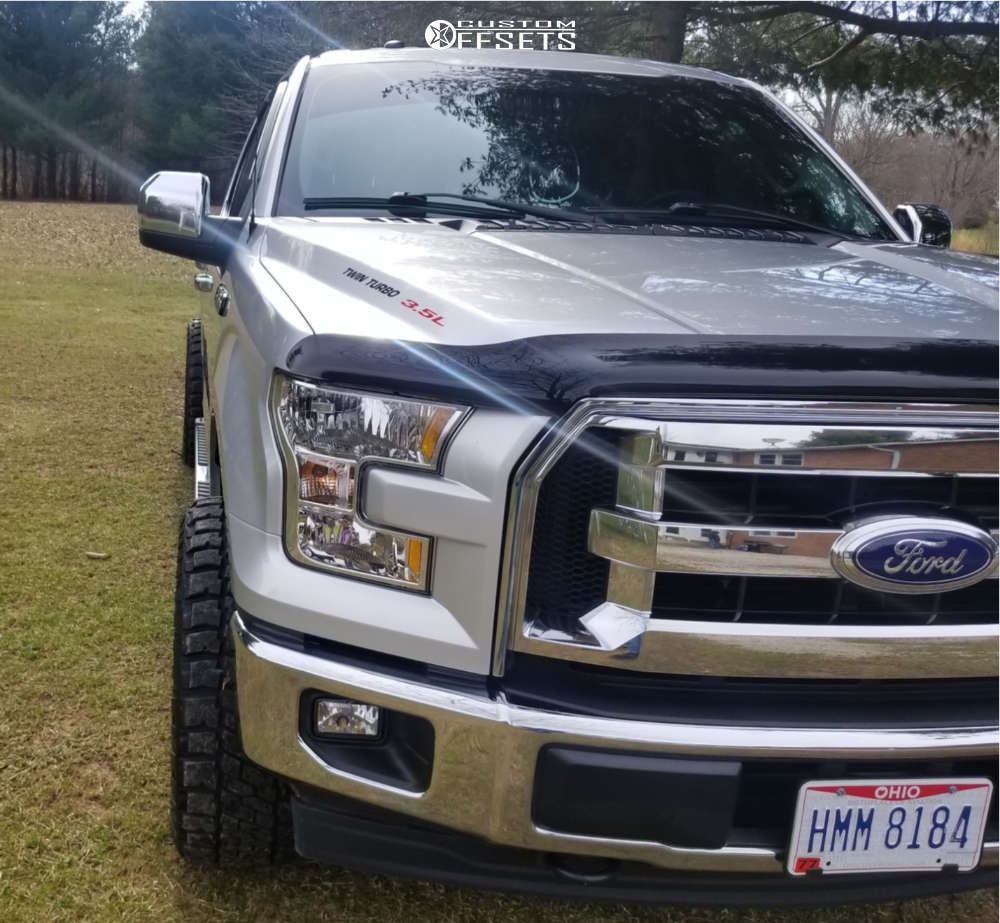 2017 Ford F-150 with 20x10 -25 Ultra Hunter and 285/55R20 Dick Cepek Trail Country Exp and ...