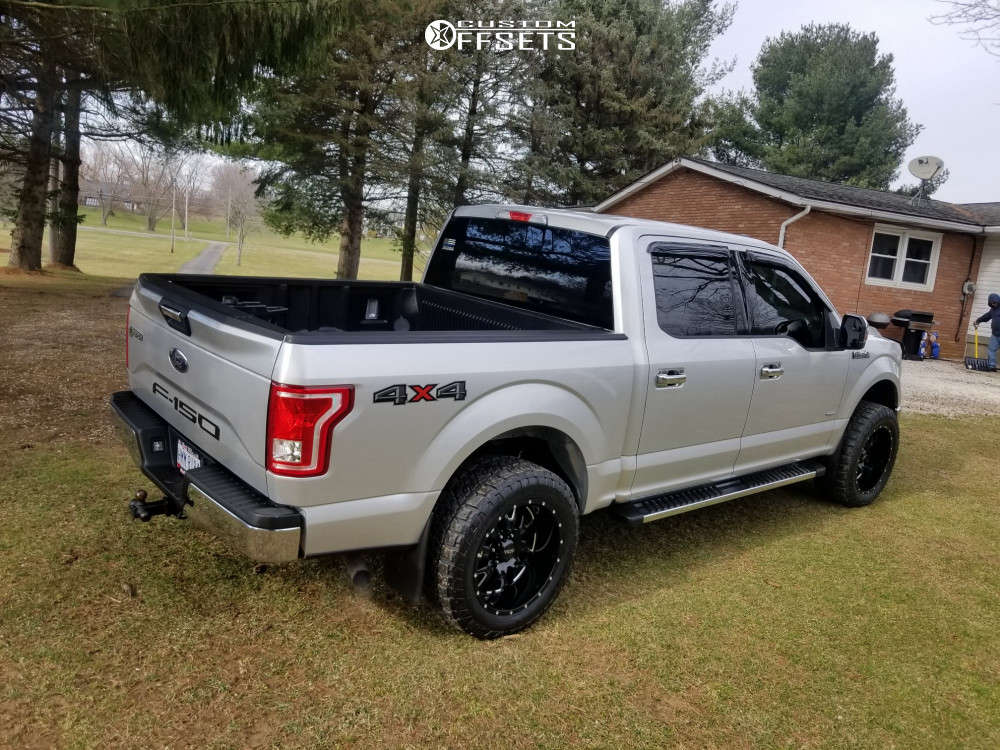 2017 Ford F-150 with 20x10 -25 Ultra Hunter and 285/55R20 Dick Cepek Trail Country Exp and ...