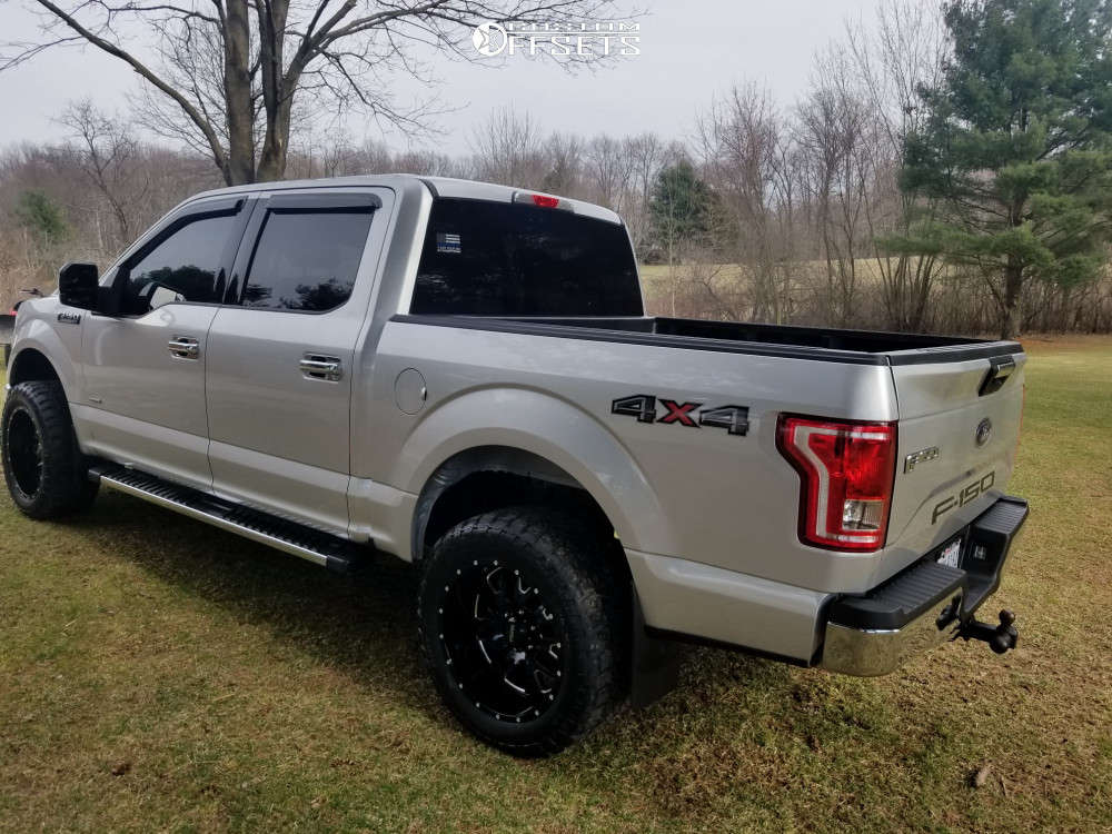 2017 Ford F-150 with 20x10 -25 Ultra Hunter and 285/55R20 Dick Cepek Trail Country Exp and ...