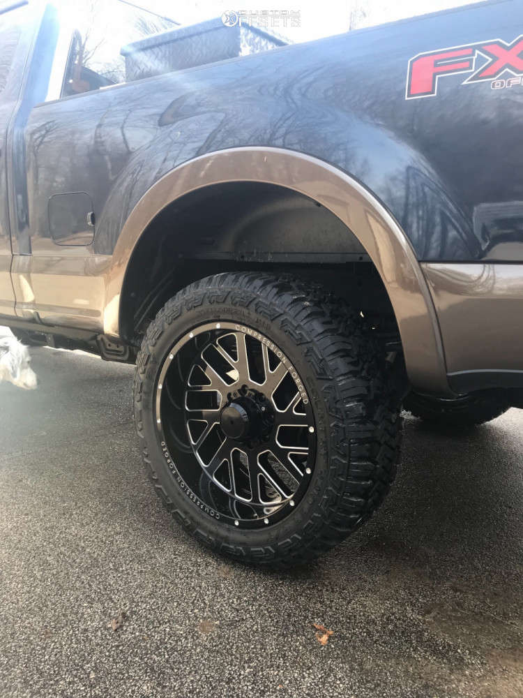 2017 Ford F-250 Super Duty with 22x10 -19 Axe Offroad Ax2.0 and 35/12 ...