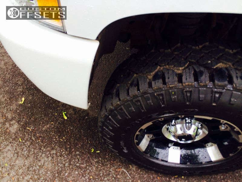 2010 Chevrolet Silverado 1500 with 17x9 -12 XD Spy and 285/70R17 ...