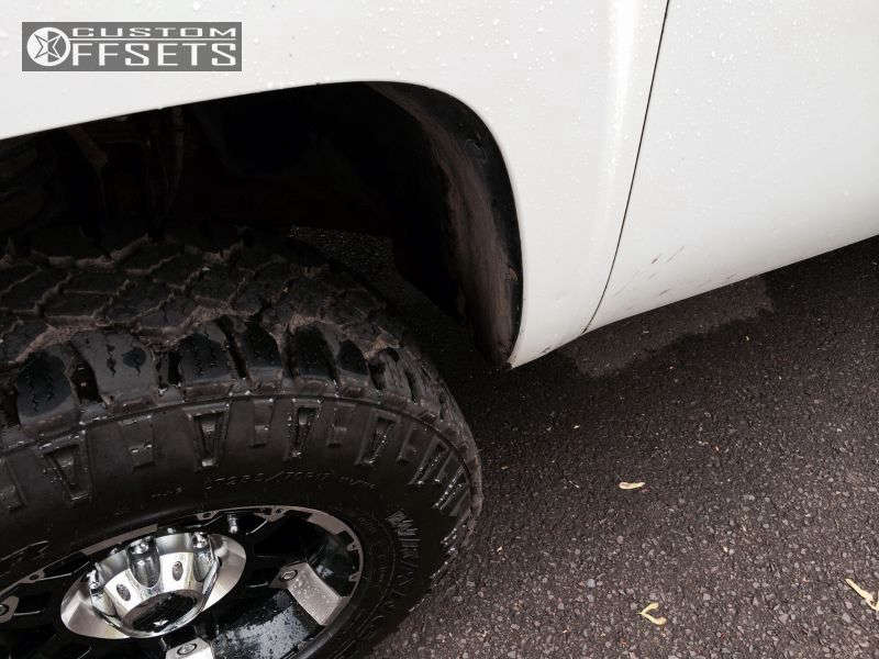 2010 Chevrolet Silverado 1500 with 17x9 -12 XD Spy and 285/70R17 ...