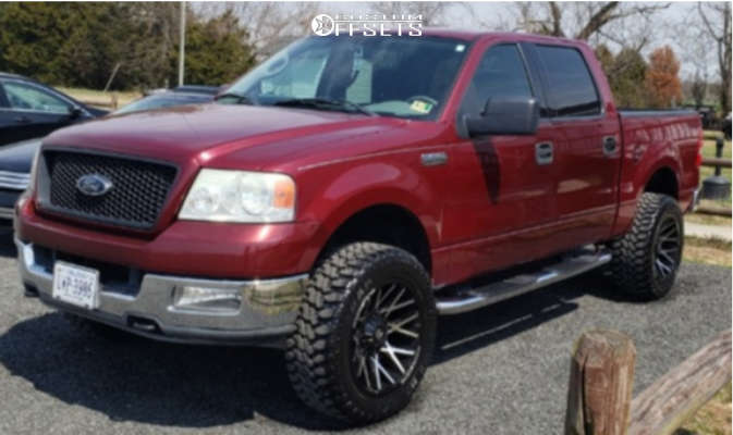 2004 Ford F-150 with 20x10 -25 Dropstars 654mb and 33/12.5R20 Radar ...