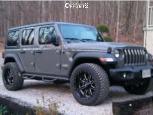 2018 Jeep Wrangler with 20x10 -24 Pure Grit Grit and 33/12.5R20 Atturo ...