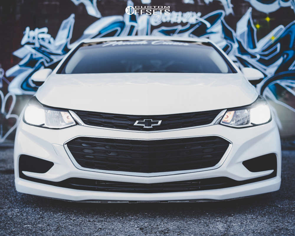 2018 Chevrolet Cruze with 18x8 34 JNC JNC005 and 205/35R18 Achilles Atr ...