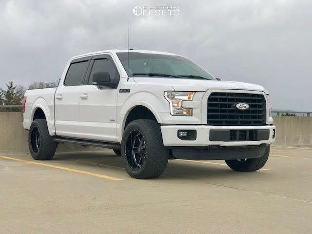 2016 Ford F-150 with 20x10 -25 Vision ARC and 305/50R20 Nitto NT420V ...
