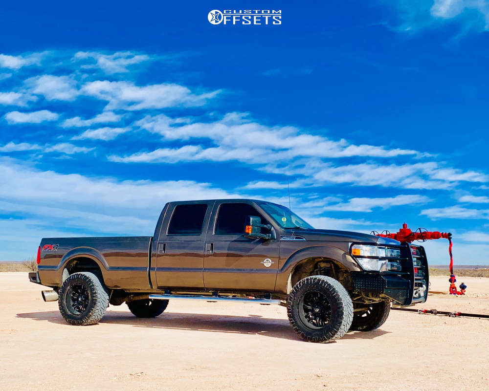 2016 Ford F-250 Super Duty with 20x10 -18 Fuel Sledge and 37/12.5R20 ...