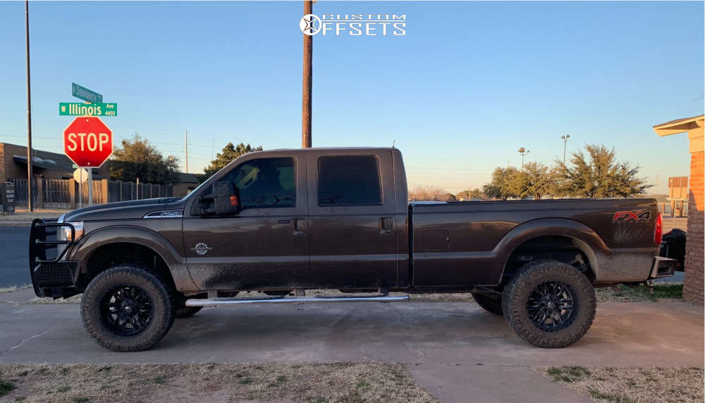 2016 Ford F-250 Super Duty with 20x10 -18 Fuel Sledge and 37/12.5R20 ...