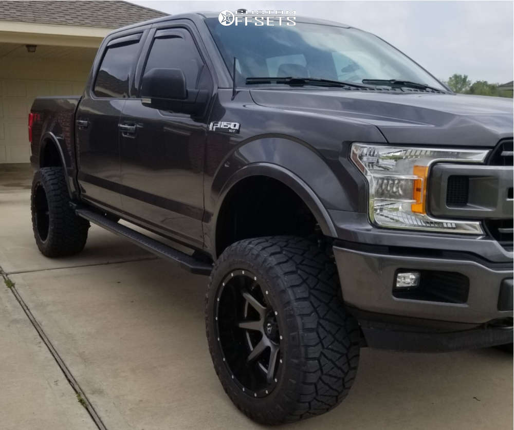 2018 Ford F-150 with 22x12 -44 Fuel Rampage and 325/50R22 Nitto Ridge ...