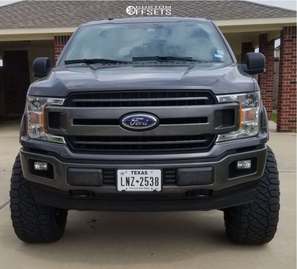 2018 Ford F-150 with 22x12 -44 Fuel Rampage and 325/50R22 Nitto Ridge ...