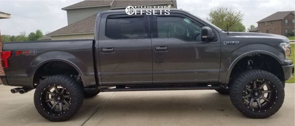 2018 Ford F-150 with 22x12 -44 Fuel Rampage and 325/50R22 Nitto Ridge ...