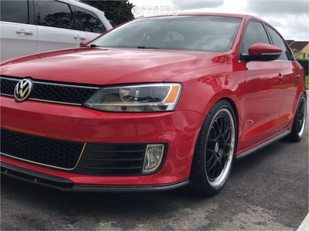 2013 Volkswagen Jetta with 18x8 45 TSW Valencia and 225/40R18 ...