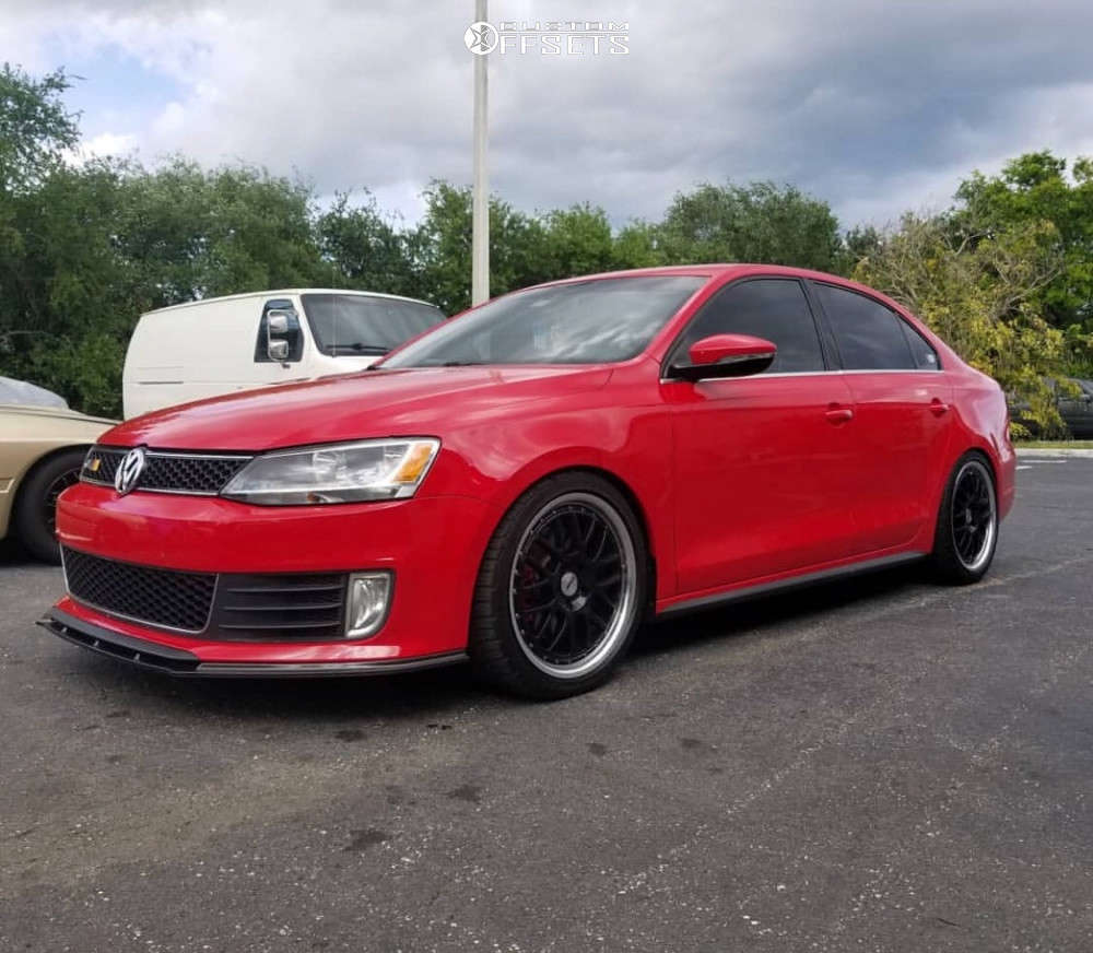 2013 Volkswagen Jetta with 18x8 45 TSW Valencia and 225/40R18 ...