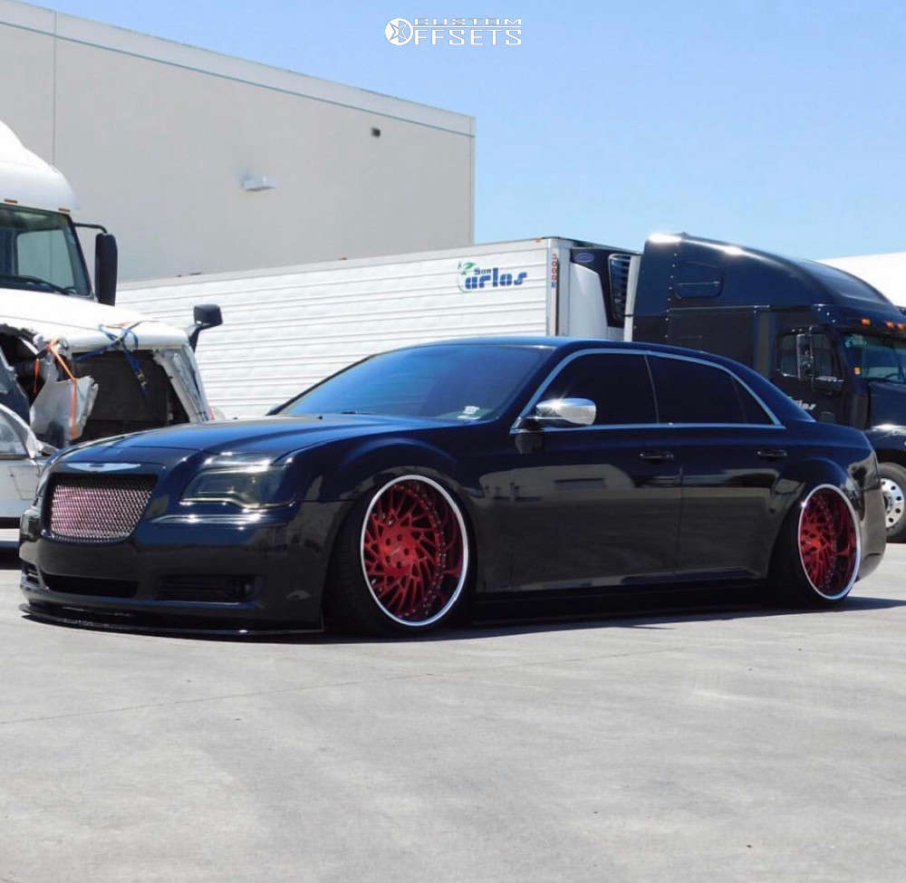 2011 Chrysler 300 with 22x10.5 7 Infinitewerks MT and 245/30R22 Nexen ...