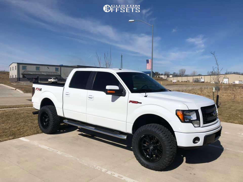 2013 Ford F-150 with 20x10 -19 Hostile Rage and 35/12.5R20 Nitto Ridge ...