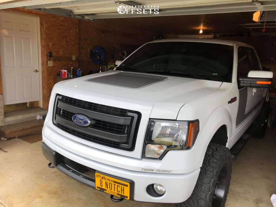 2013 Ford F-150 with 20x10 -19 Hostile Rage and 35/12.5R20 Nitto Ridge ...