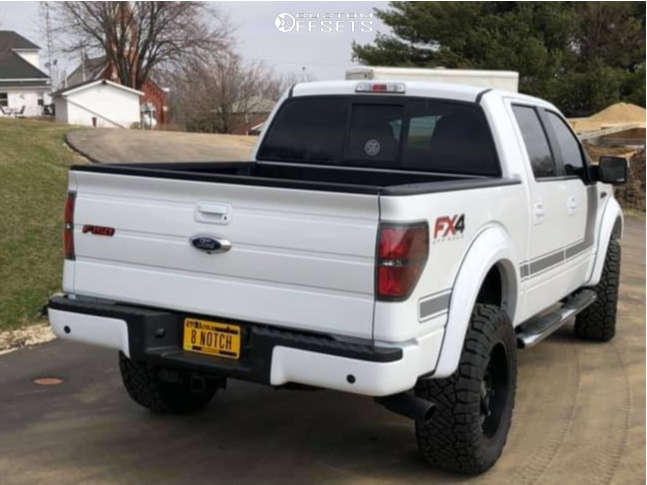 2013 Ford F-150 with 20x10 -19 Hostile Rage and 35/12.5R20 Nitto Ridge ...