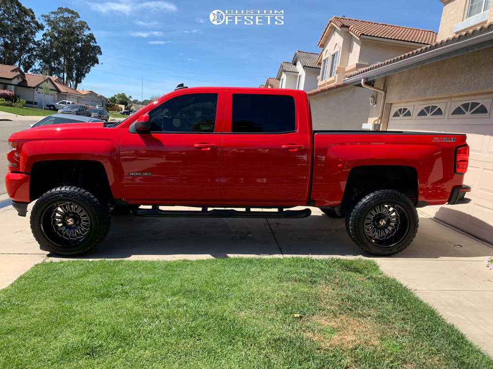 2018 Chevrolet Silverado 1500 with 20x12 -51 ARKON OFF-ROAD Alexander ...