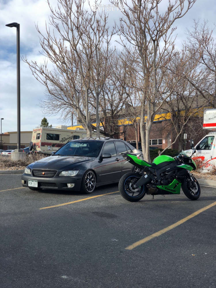 2003 Lexus IS300 with 18x8.5 35 BBS Ch-r and 215/30R18 Federal Couragia ...